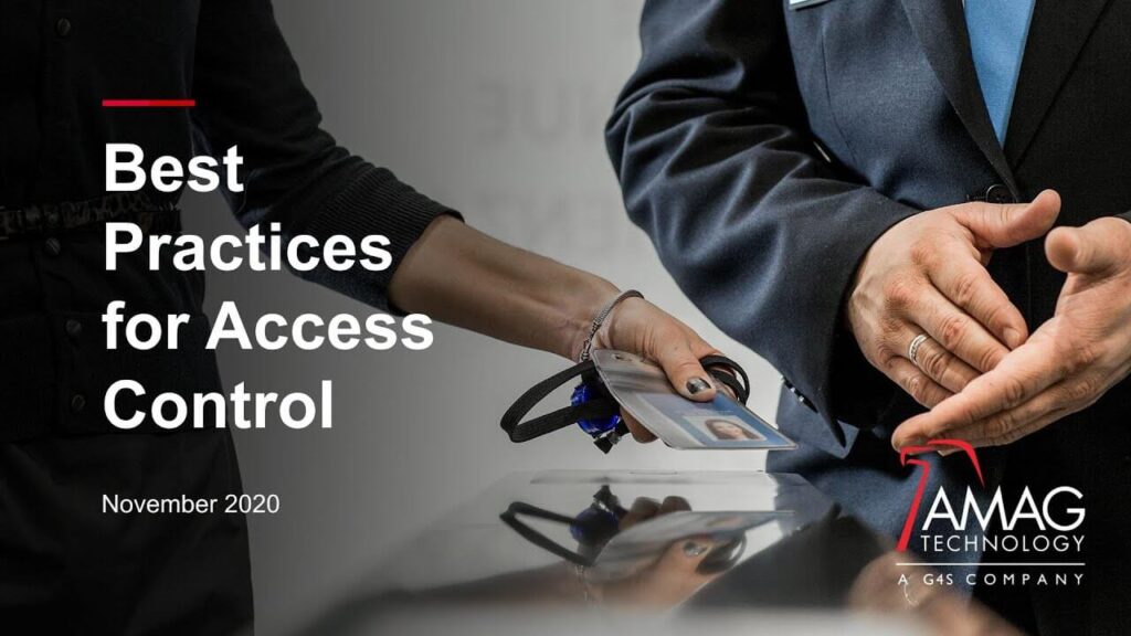 BestPracticesforAccessControl - AMAG