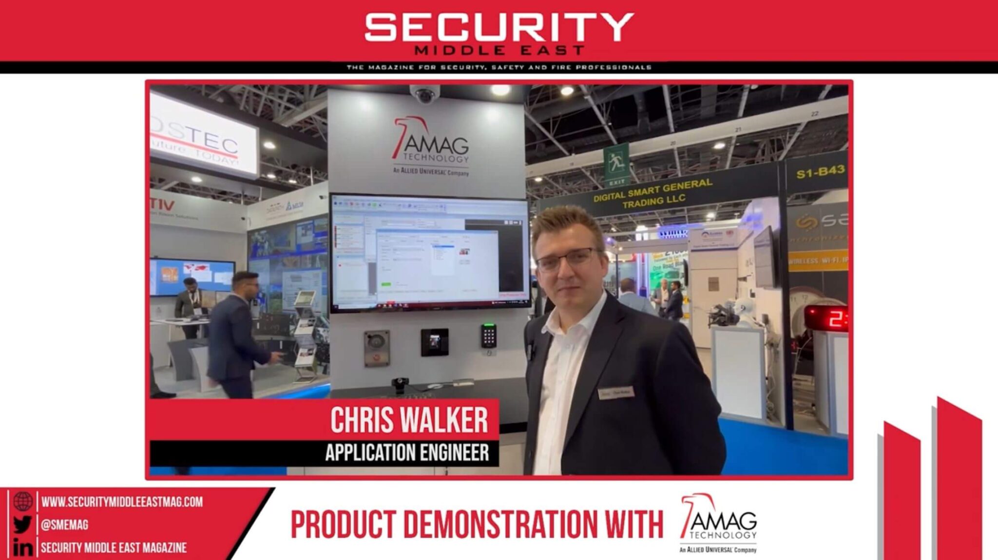 SymmetryAccessControlintegrateswithSAFRSCANBiometricReader - AMAG